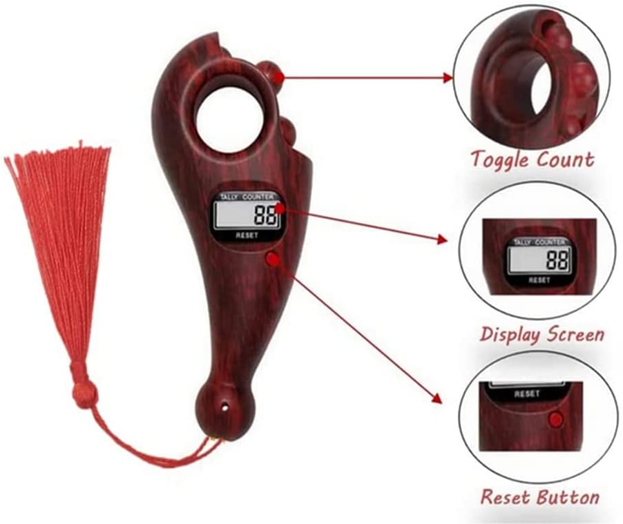 Digital Beads Counter, Digital Finger Counter, Prayer Beads Counter, P ...